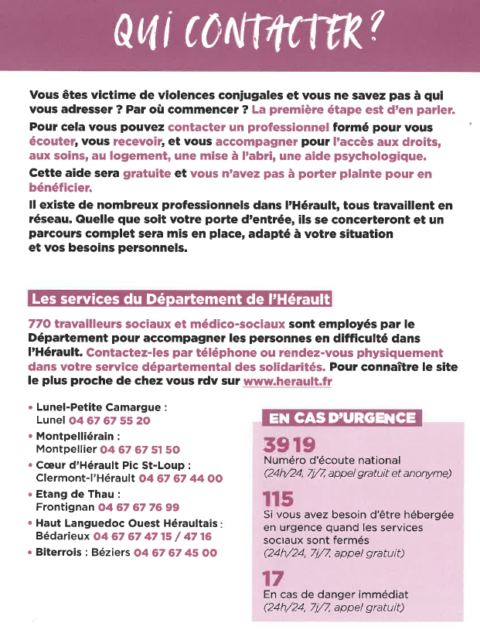 Lutter Contre Les Violences Conjugales Mairie De Courniou